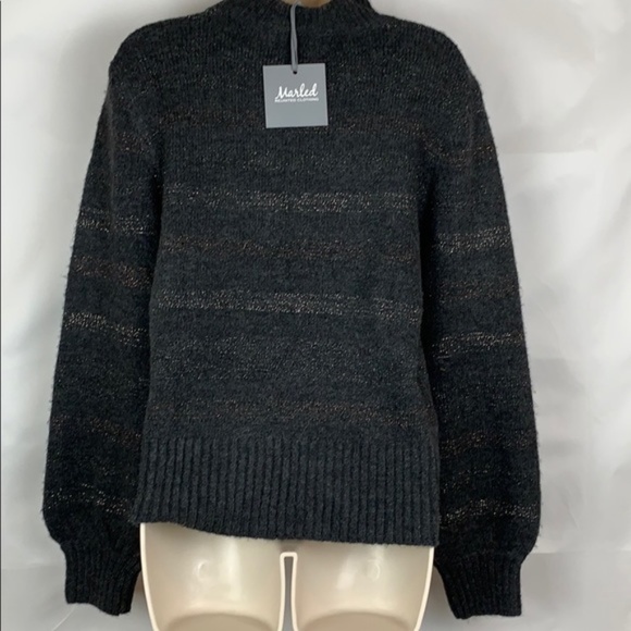 Marled | Sweaters | Nwt Marled By Reunited Grey Sparkle Sweater | Poshmark